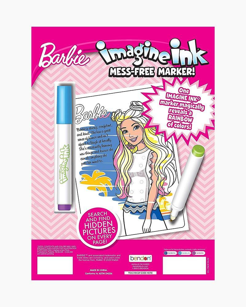 Barbie Imagine Ink Magic Ink Coloring Book | Bendon | The Paper Store