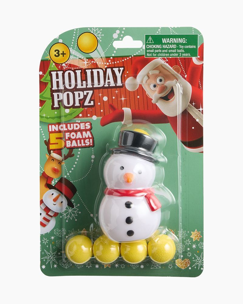Holiday Popz Snowman Ball Popper Toy | Master Toys & Novelties | The ...