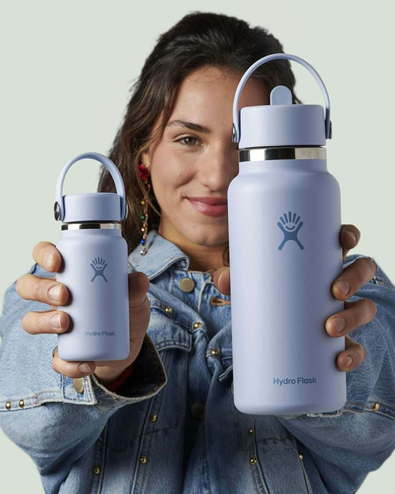 Micro Hydro Mini Bottle in Surf | Hydro Flask | The Paper Store