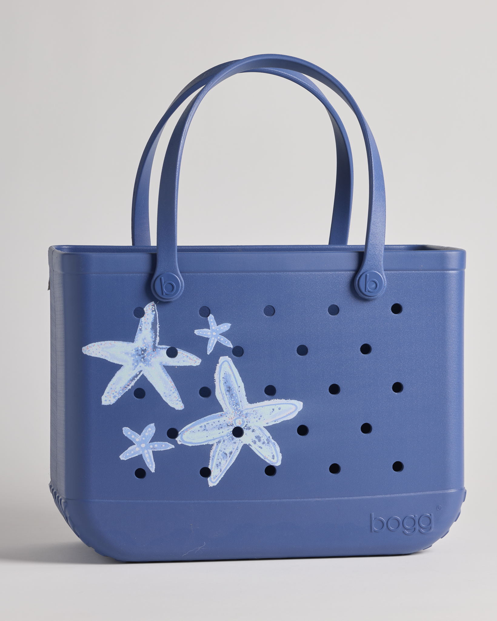 Exclusive Original Bogg Bag in Dark Blue Multi Starfish | Bogg Bag ...