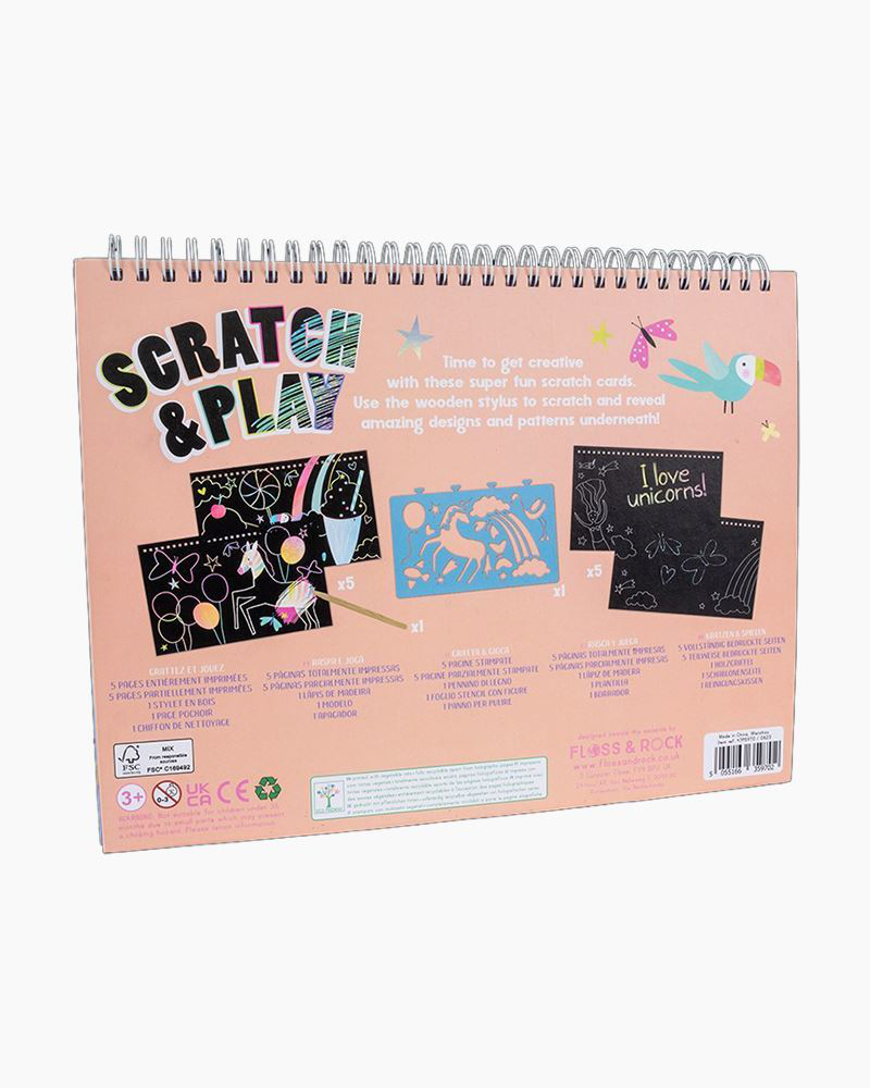 Fantasy Scratch & Play Activity Set | Floss & Rock | The Paper Store