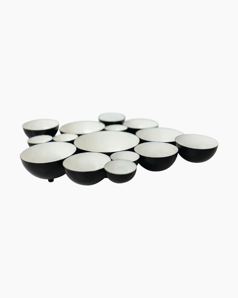 Black and White Bubble Bowl | Nora Fleming | The Paper Store