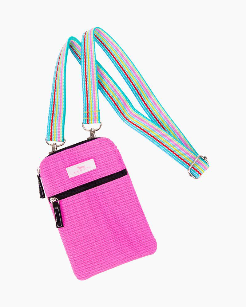 Poly Pocket Crossbody Bag in Neon Pink | SCOUT | The Paper Store