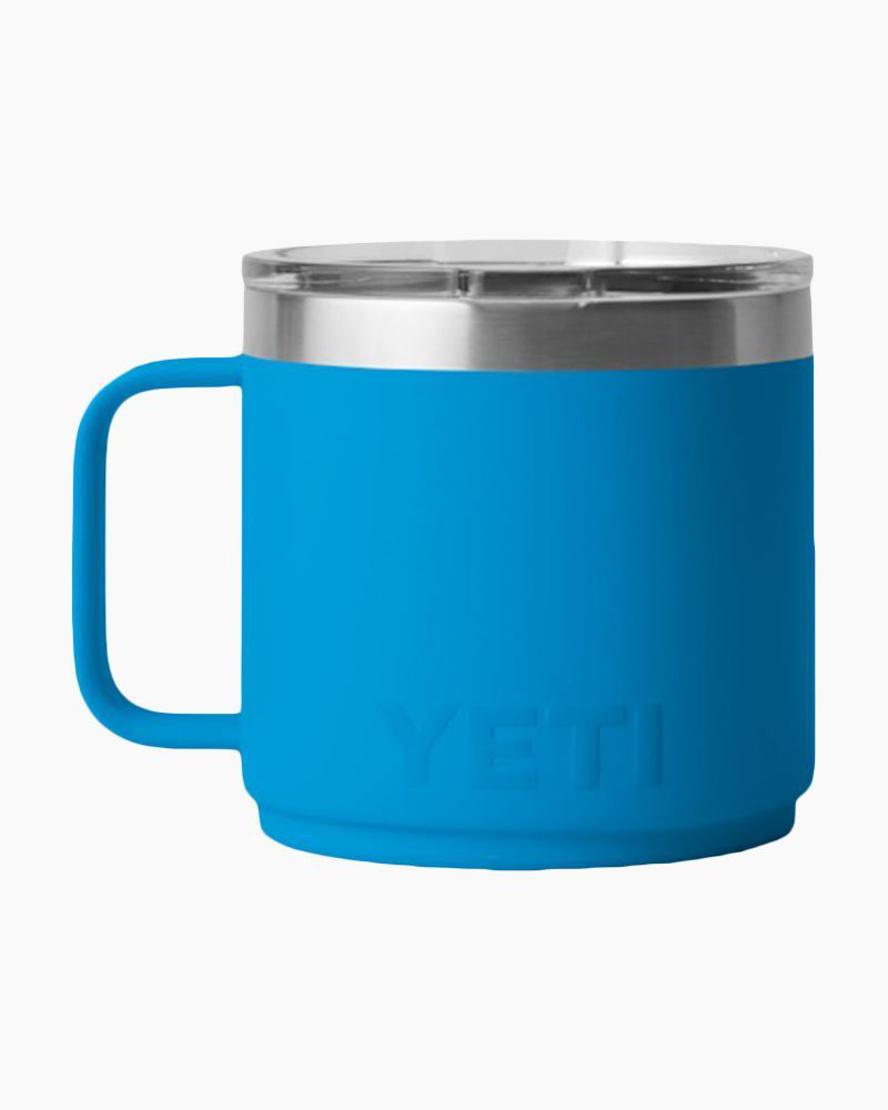 Rambler 14 oz. Stackable Mug in Big Wave Blue | YETI | The Paper Store