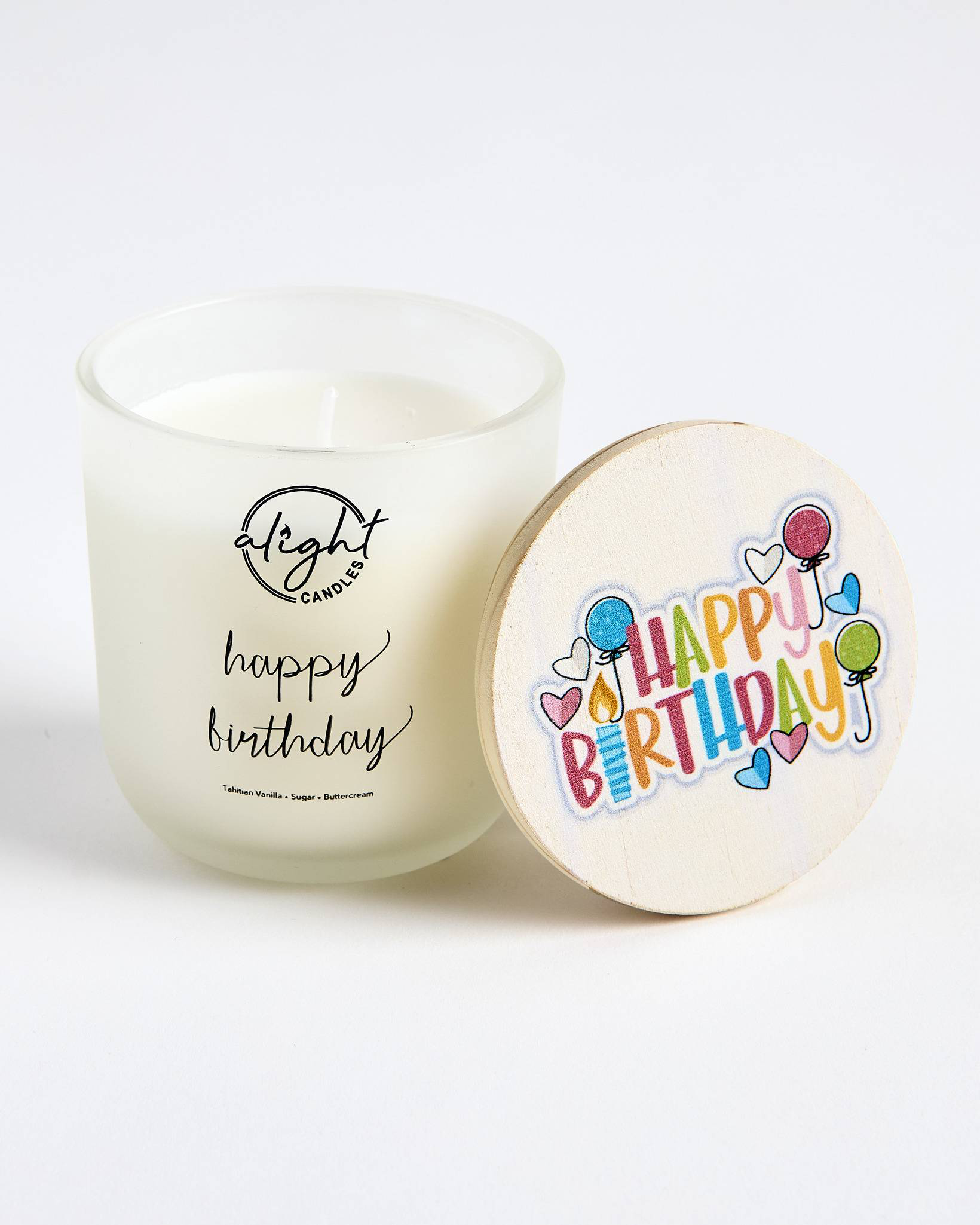 Happy Birthday 9.6 oz. Candle | Alight Candles | The Paper Store
