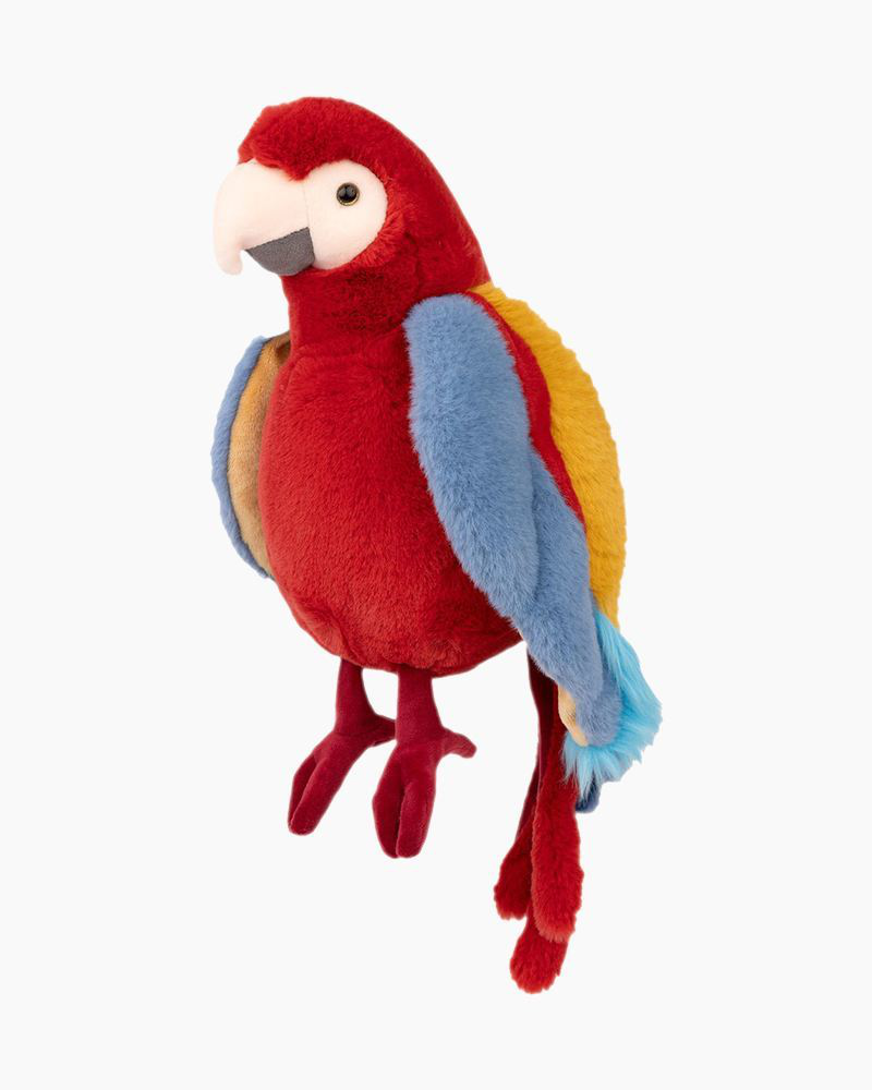 Papaya Parrot Plush Toy | Bukowski Descign | The Paper Store