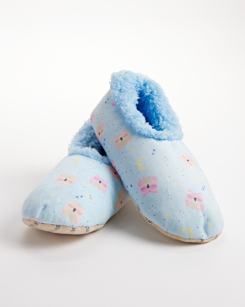 Sleepy Owls Snoozies Slippers | Snoozies | The Paper Store