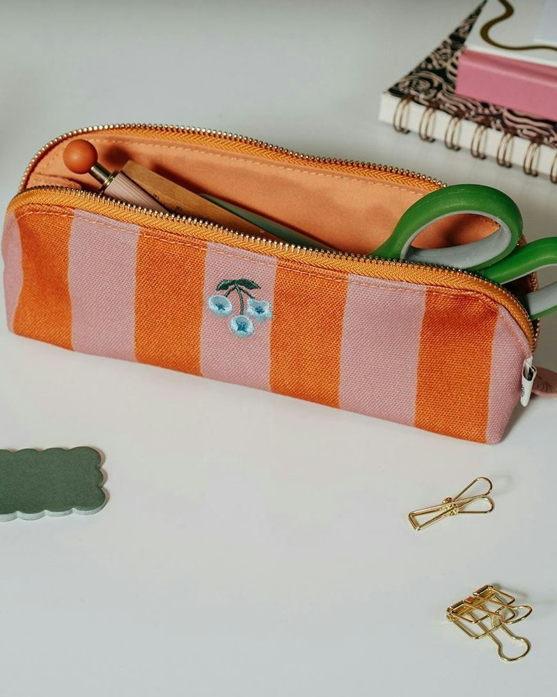Stripe Pencil Case | Papier | The Paper Store