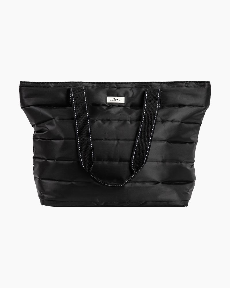 Layover Tote Bag in Black Puffer | SCOUT | The Paper Store