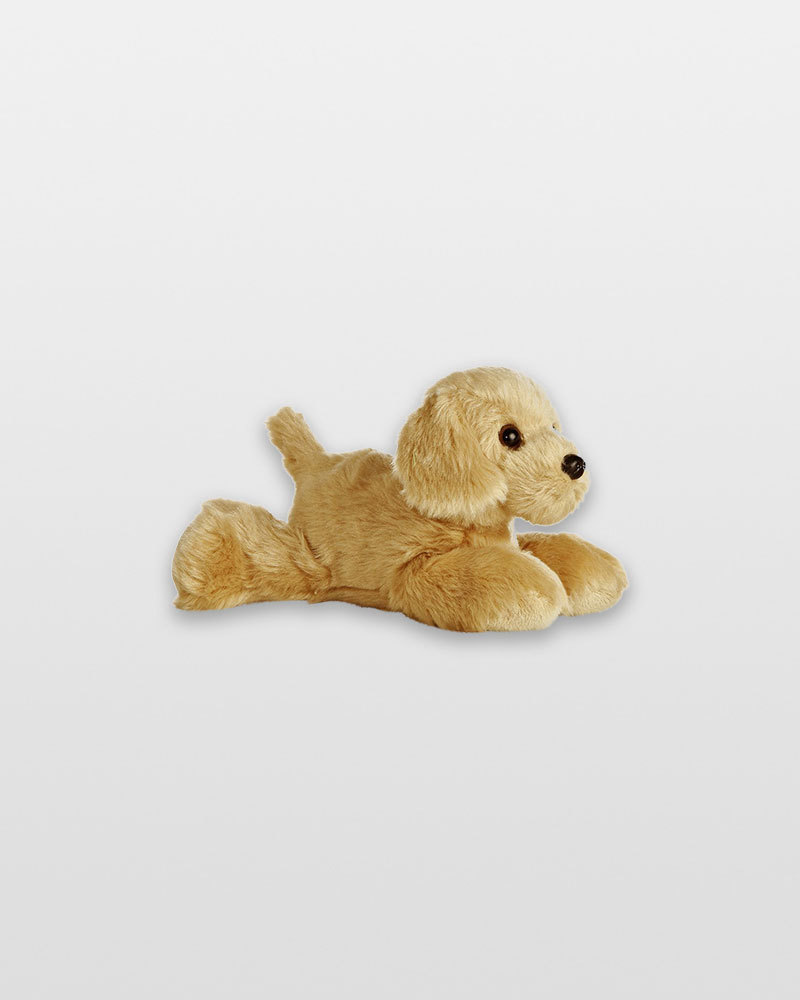 8-inch Golden Retriever Mini Flopsie Plush | Aurora World | The Paper Store