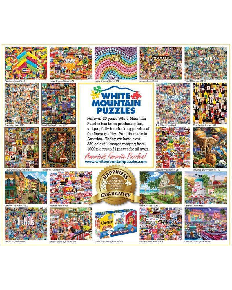 I Love Illinois Jigsaw Puzzle (1,000 pc.) | White Mountain Puzzles ...