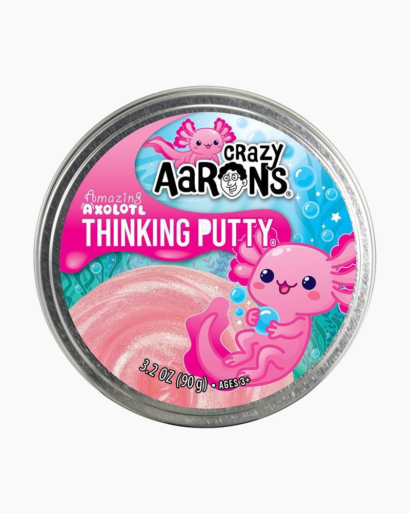 Amazing Axolotl Thinking Putty | Crazy Aaron | The Paper Store