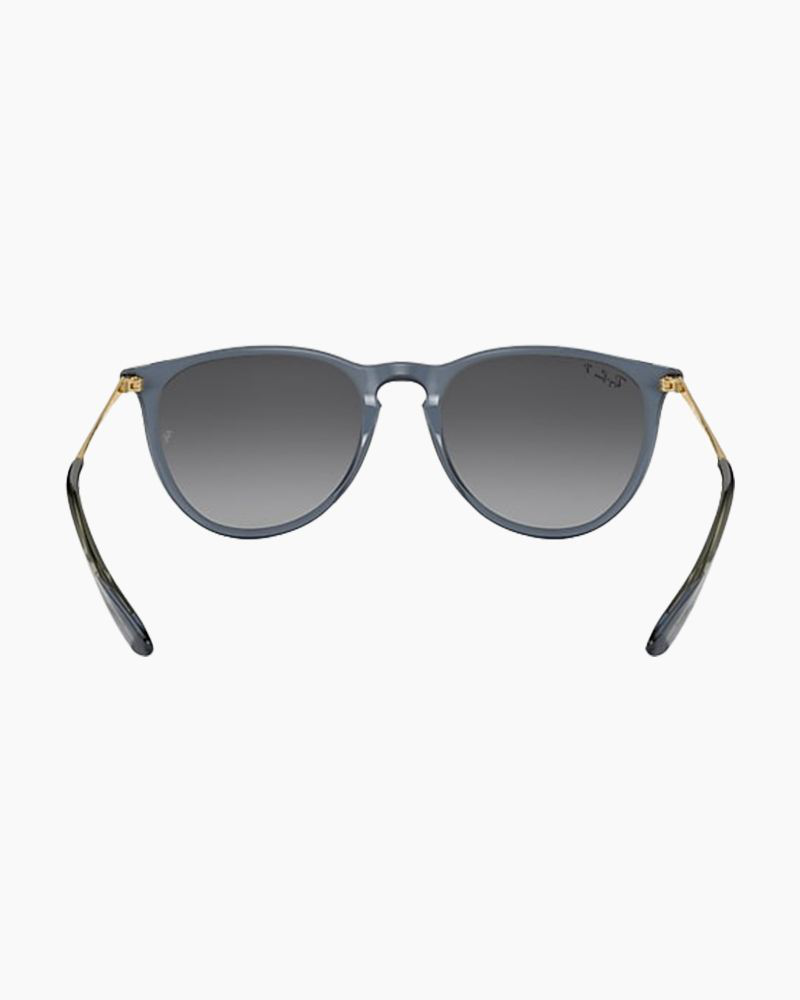 Erika Classic Sunglasses in Polished Transparent Blue with Grey Lenses ...