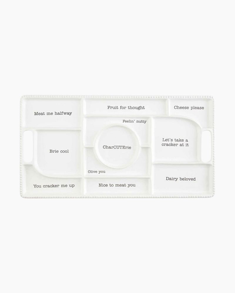 Ceramic Sectional Charcuterie Board | Circa | The Paper Store