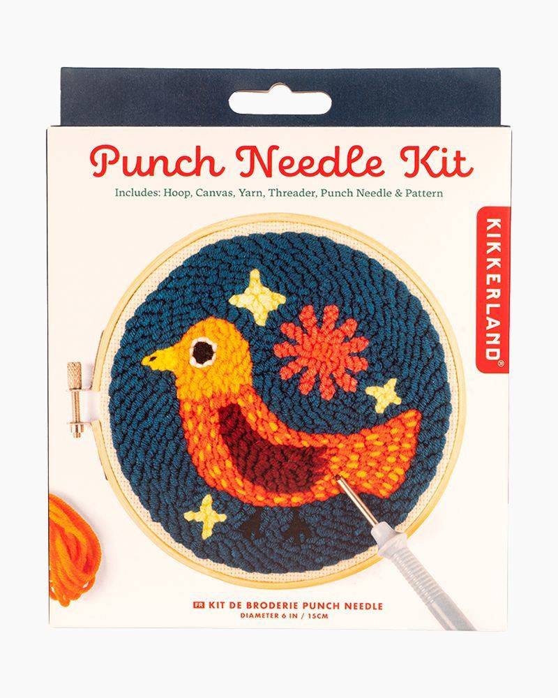 Bird Punch Needle Craft Kit | Kikkerland | The Paper Store