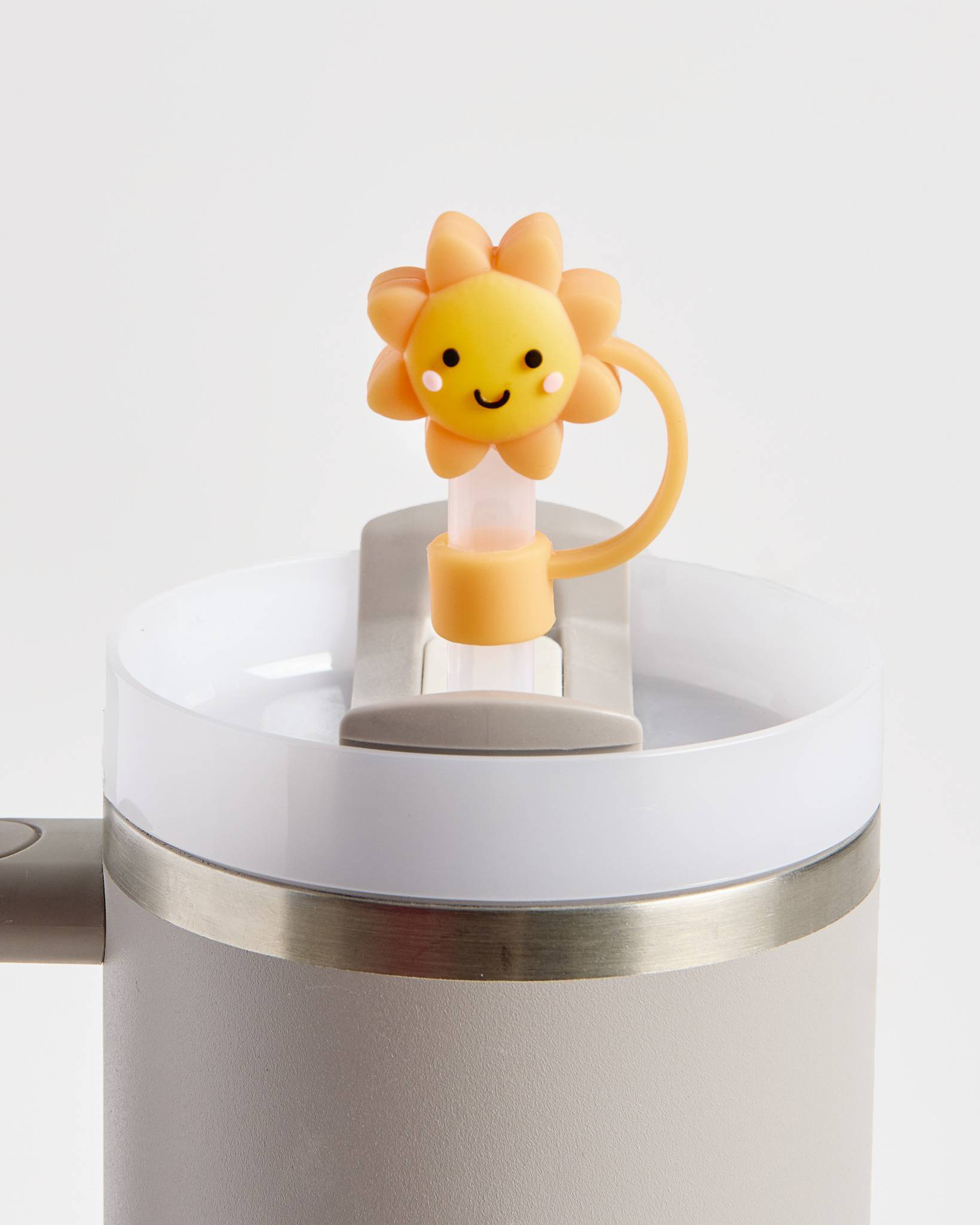 Smiling Sun Straw Topper Charm | The Paper Store | The Paper Store