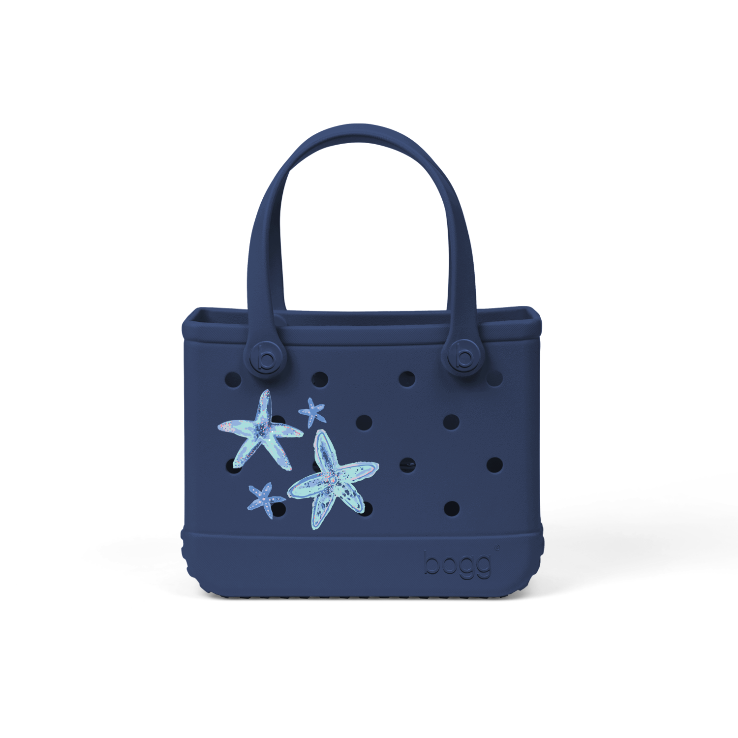 Exclusive Bitty Bogg Bag in Dark Blue Multi Starfish | Bogg Bag | The ...