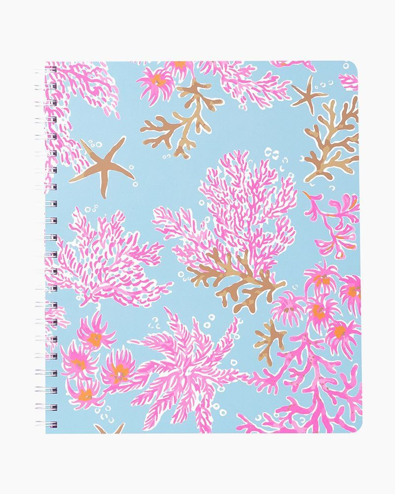 Royal Coral Large Notebook | Lilly Pulitzer | The Paper Store