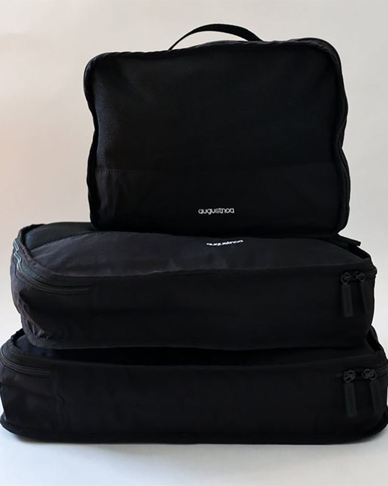 Packing Cubes in Black | augustnoa | The Paper Store