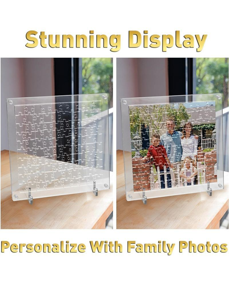 ImPuzzable 100-Piece Crystal Clear Jigsaw Puzzle | Ut Brands LLC DBA ...