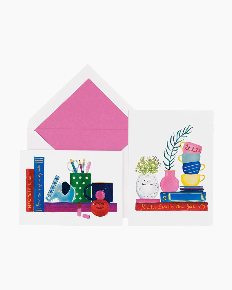 Charmed Library Notecard Set | kate spade new york | The Paper Store