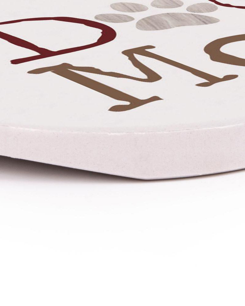 Dog Mom Ceramic Car Coaster | Creative Brands | The Paper Store