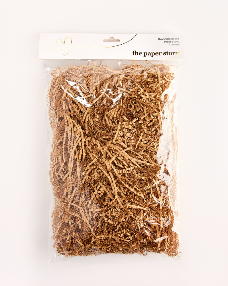 Kraft Crinkle Cut Paper Shreds | The Paper Store | The Paper Store