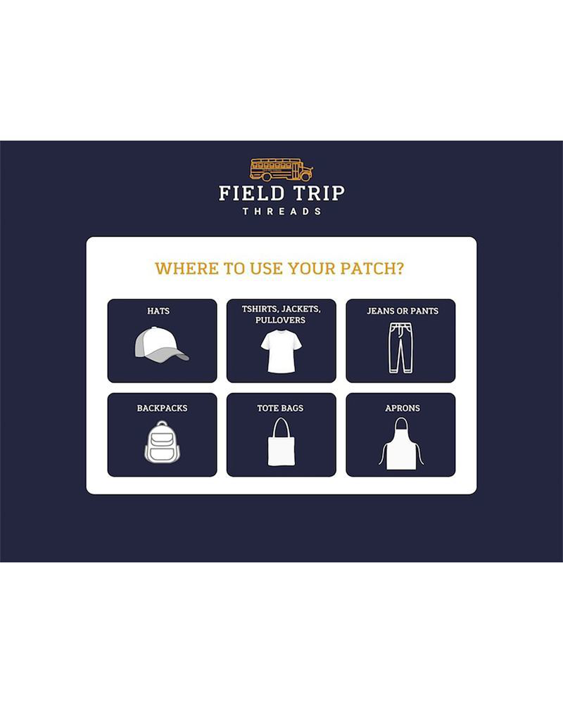 Lucky Duck Embroidered Iron-On Patch | Field Trip Threads LLC | The ...