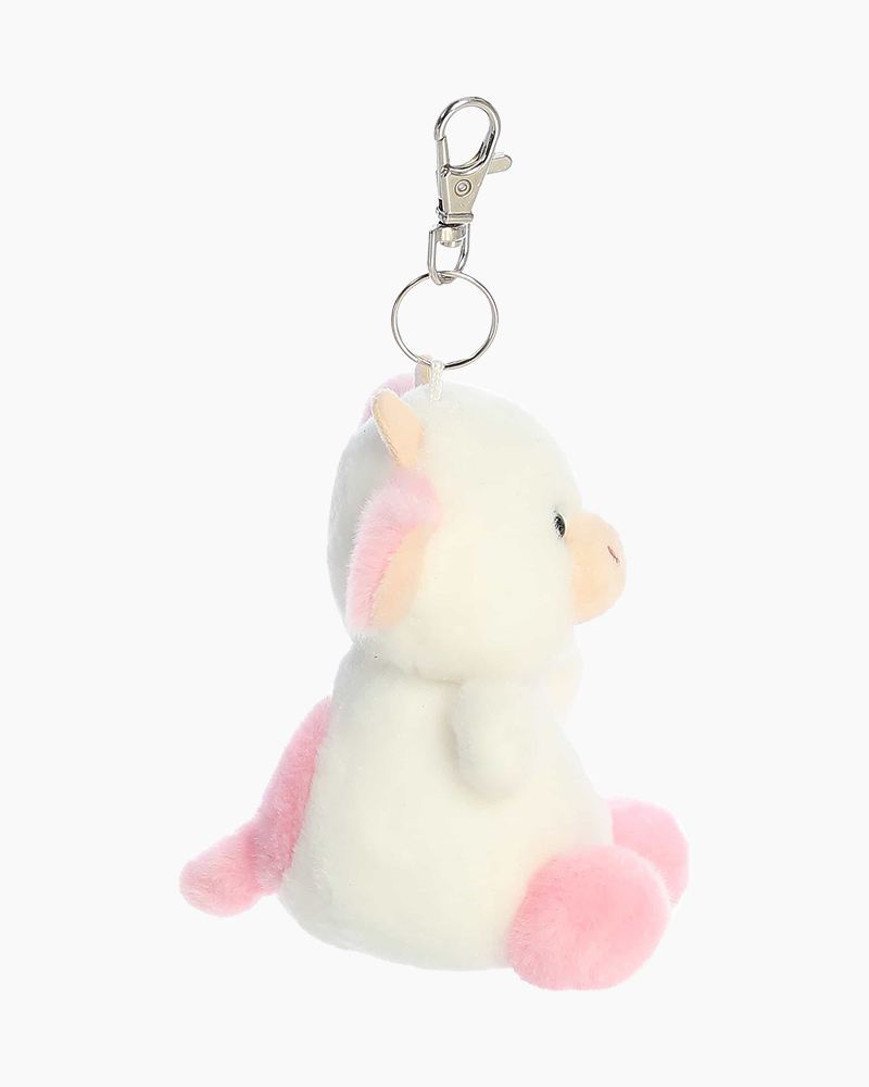 Belle Strawberry Cow Palm Pals Clip-On Plush | Palm Pals | The Paper Store