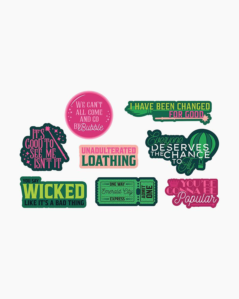 Wicked Assorted Jumbo Sticker Set | Steel Mill & Co Designs LLC | The ...