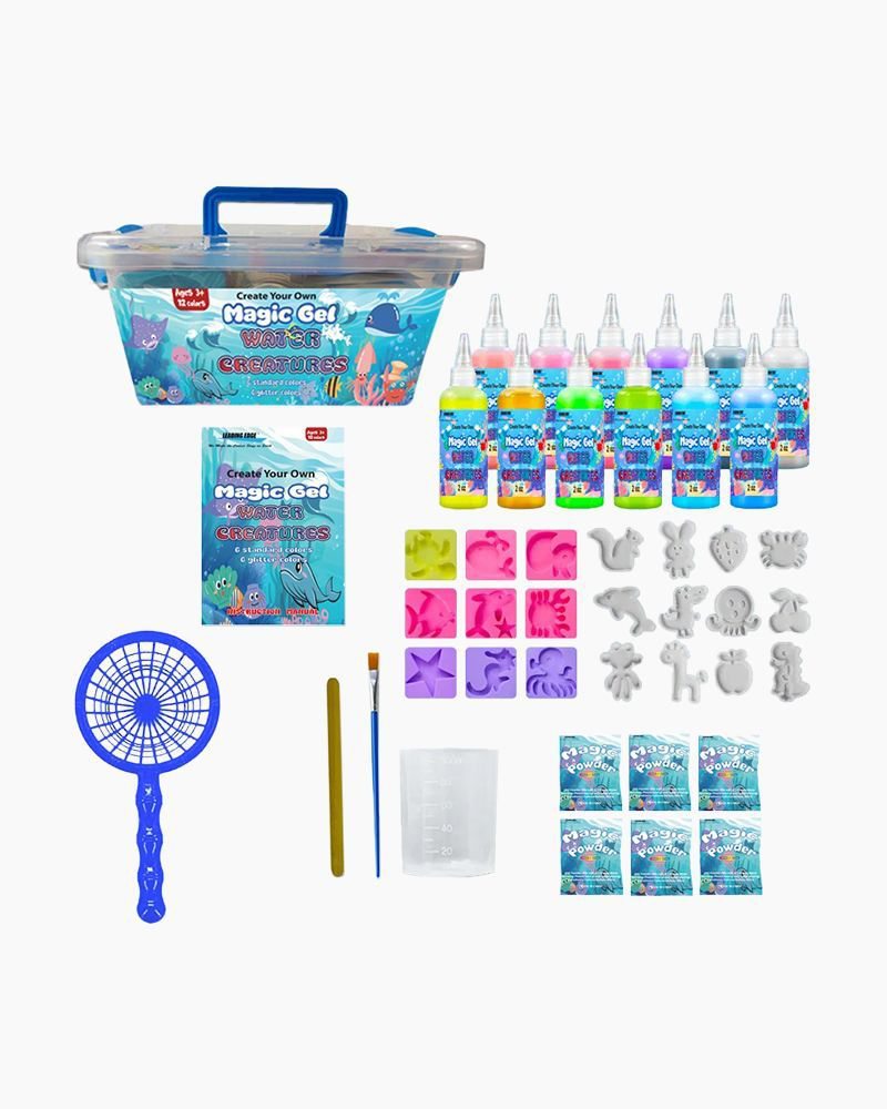 Create Your Own Magic Gel Water Creatures Kit | Leading Edge Novelty ...