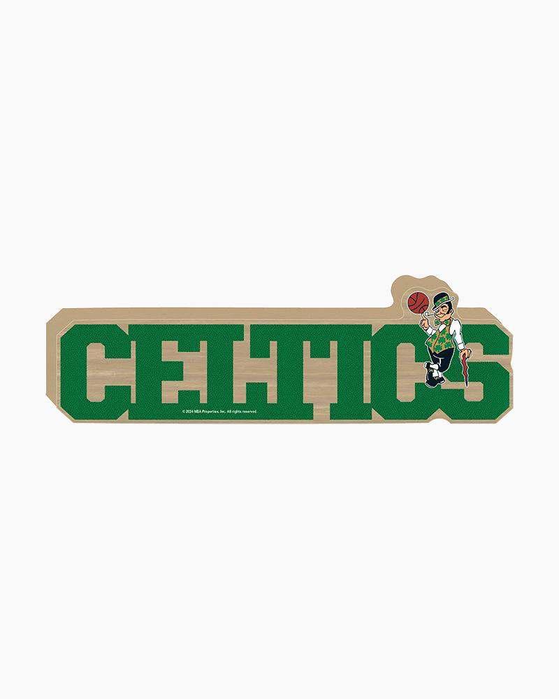Boston Celtics Laser Cut Domestic Wood Sign | Open Road Brands | The ...
