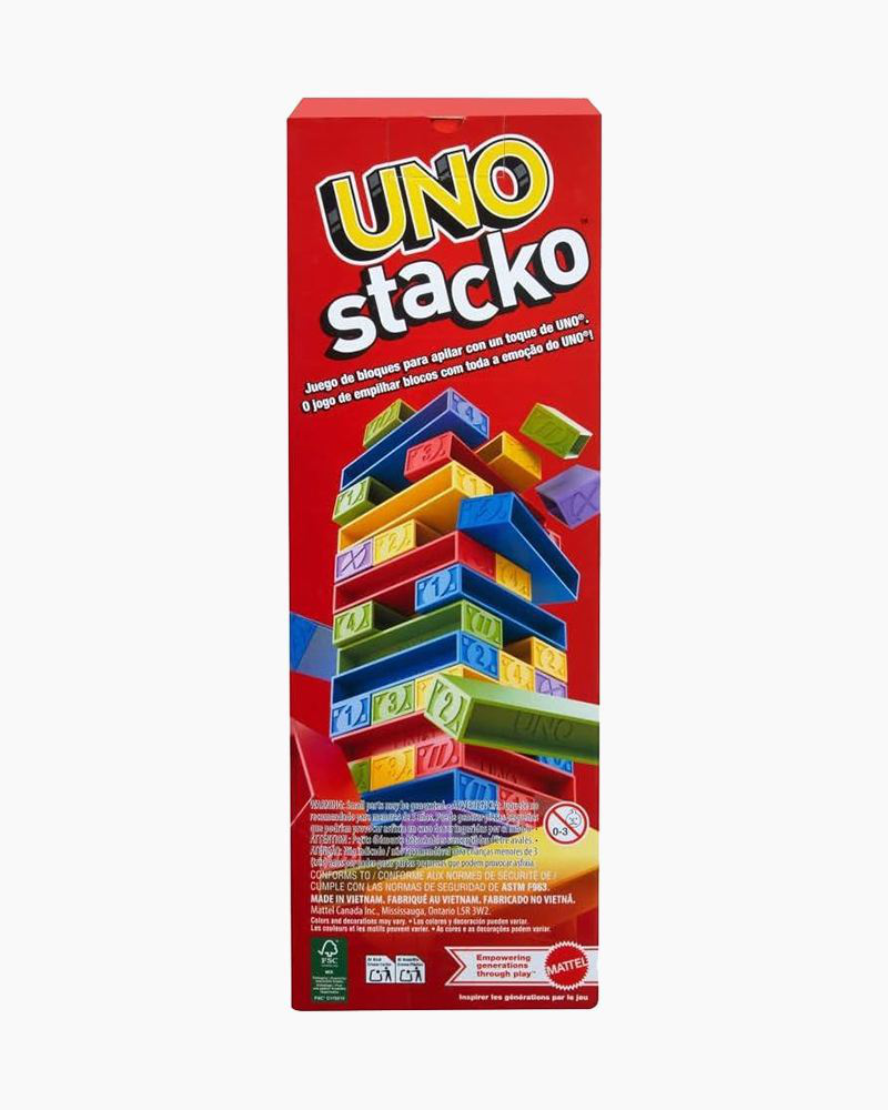 UNO Stacko Game | Mattel | The Paper Store