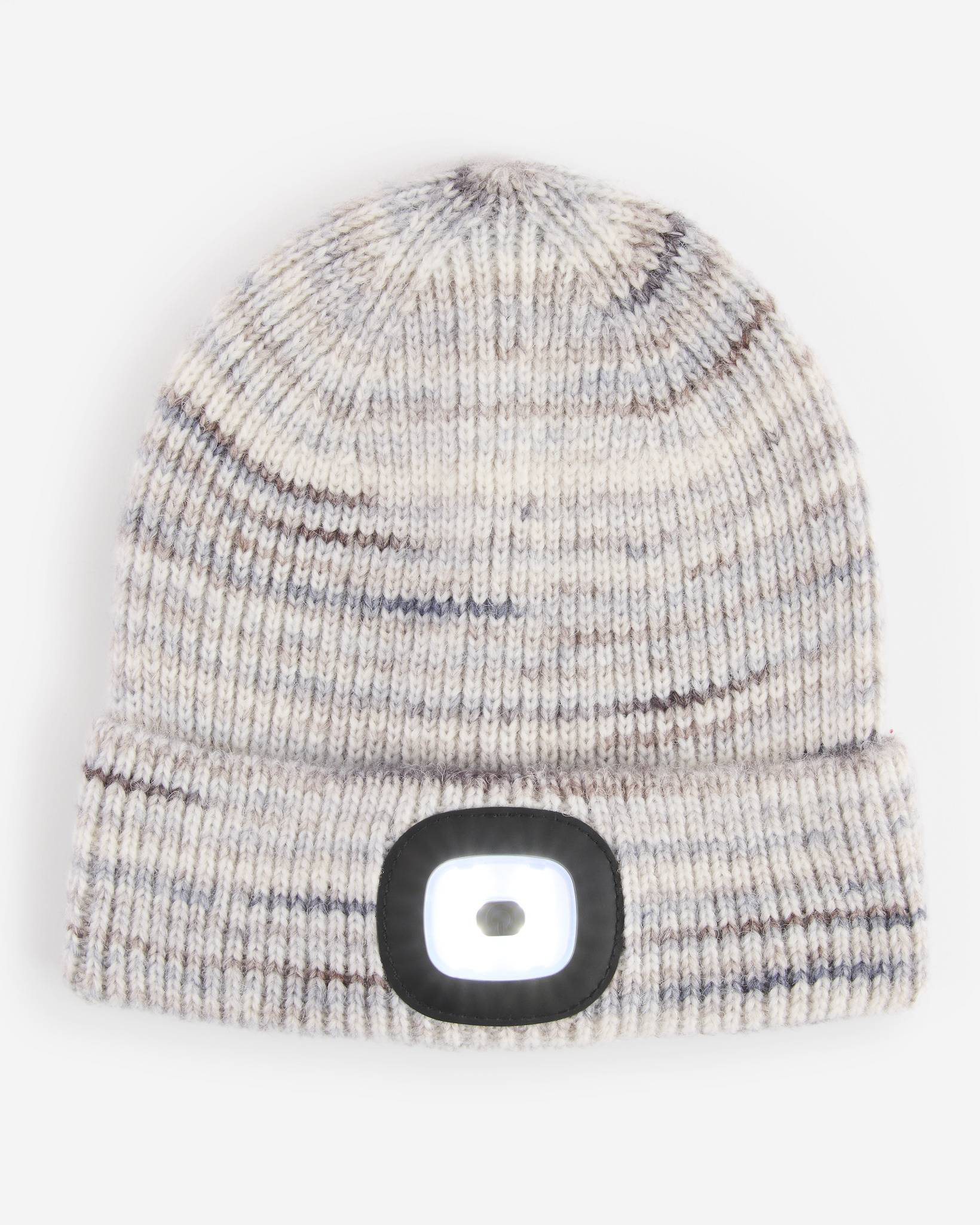 Blue and White Space Dye LED Beanie | Northern Original | The Paper Store