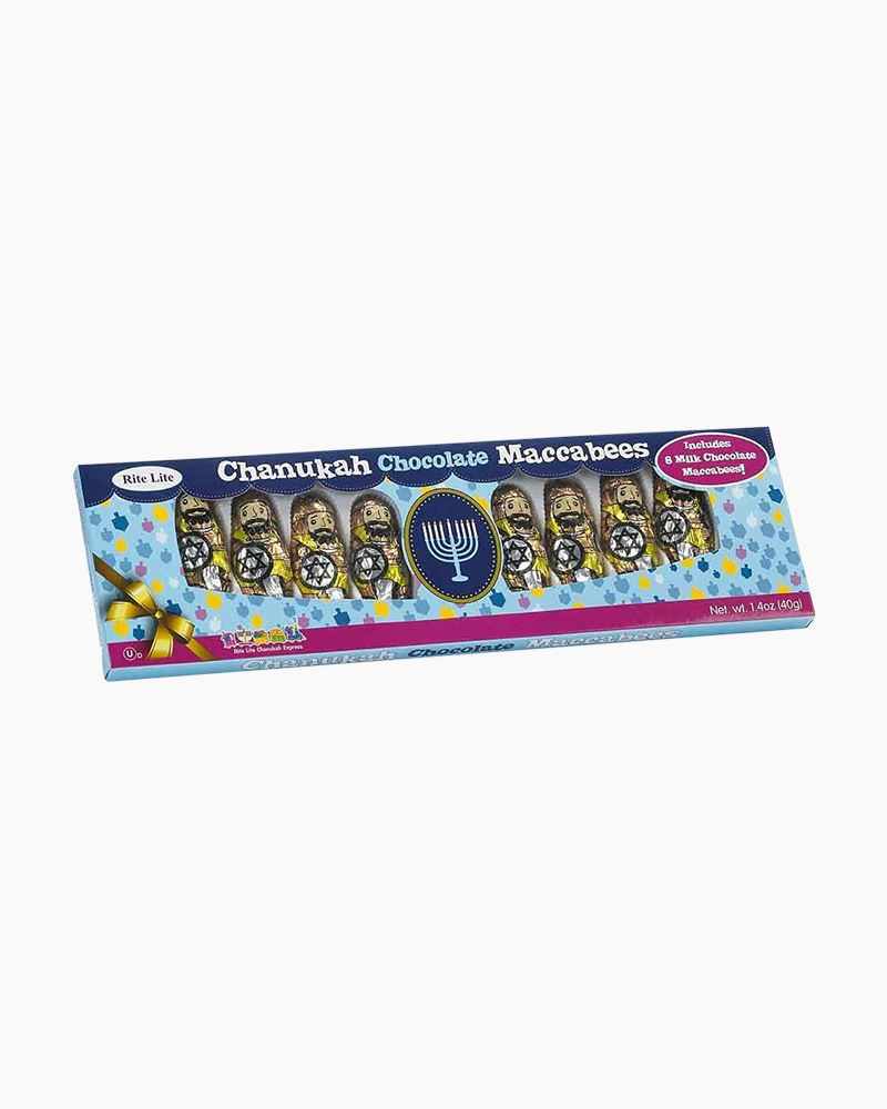 Chanukah Milk Chocolate Maccabees (Pack of 8) | Shulsinger Sales | The ...