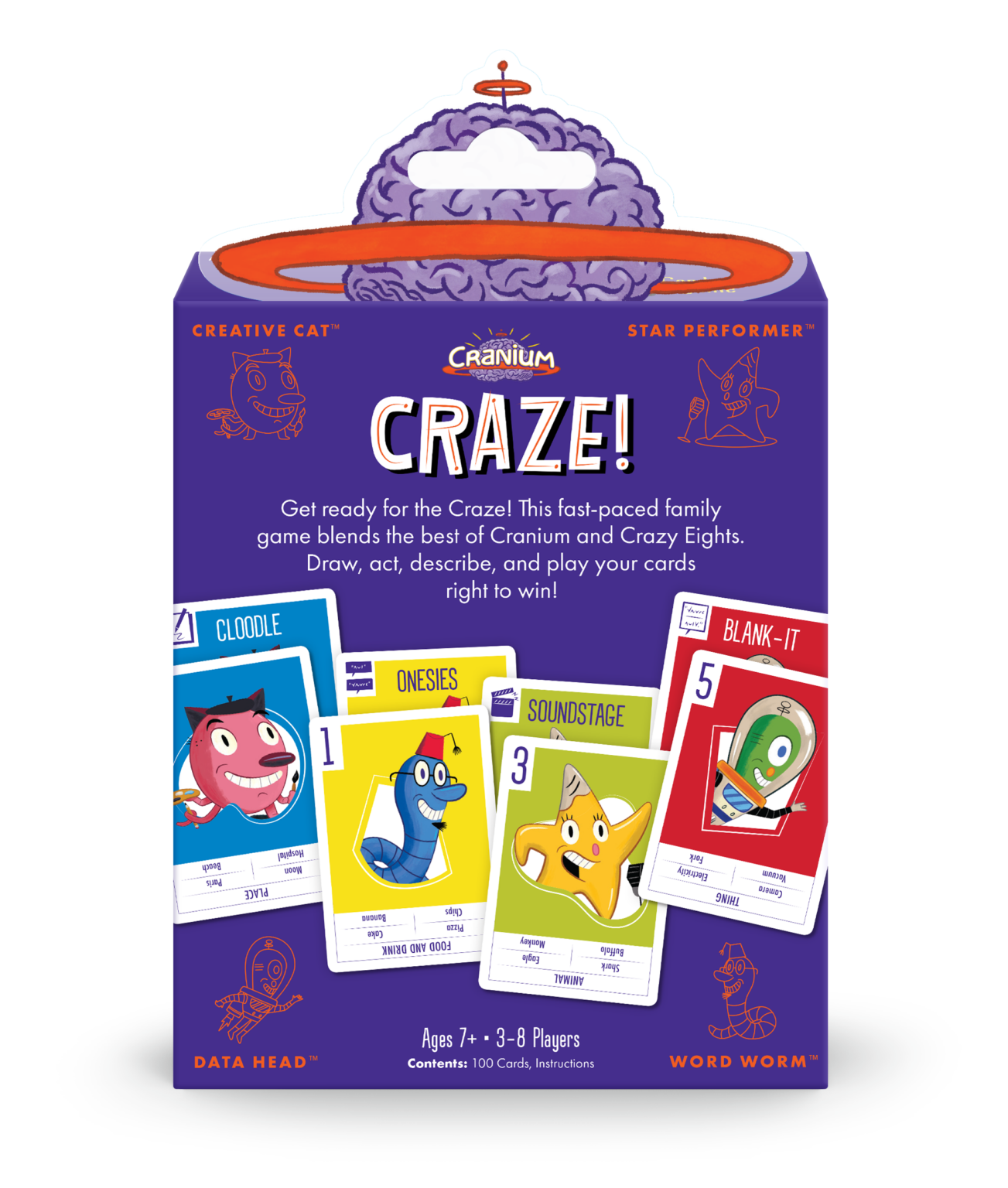 Cranium Craze! Card Game | Goliath | The Paper Store