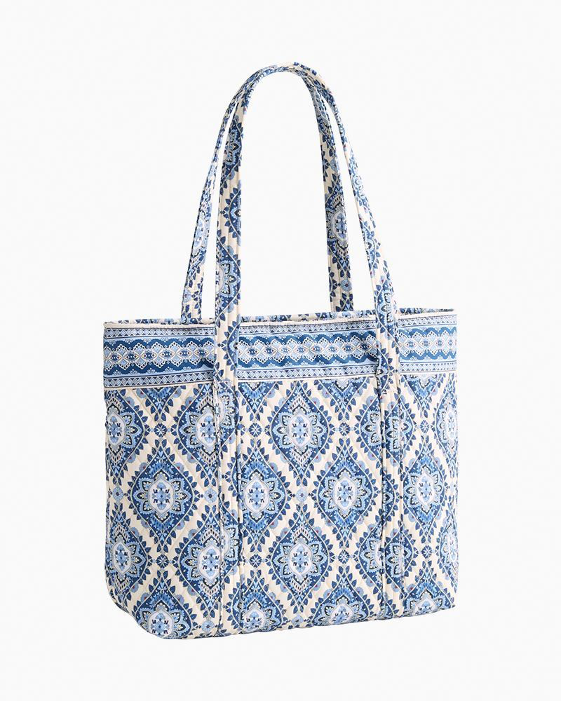 Original Vera Tote Bag in Cambridge Blues | Vera Bradley | The Paper Store