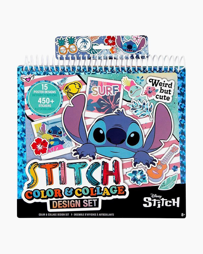 Disney Stitch Color and Collage Design Set | Fashion Angels | The Paper ...