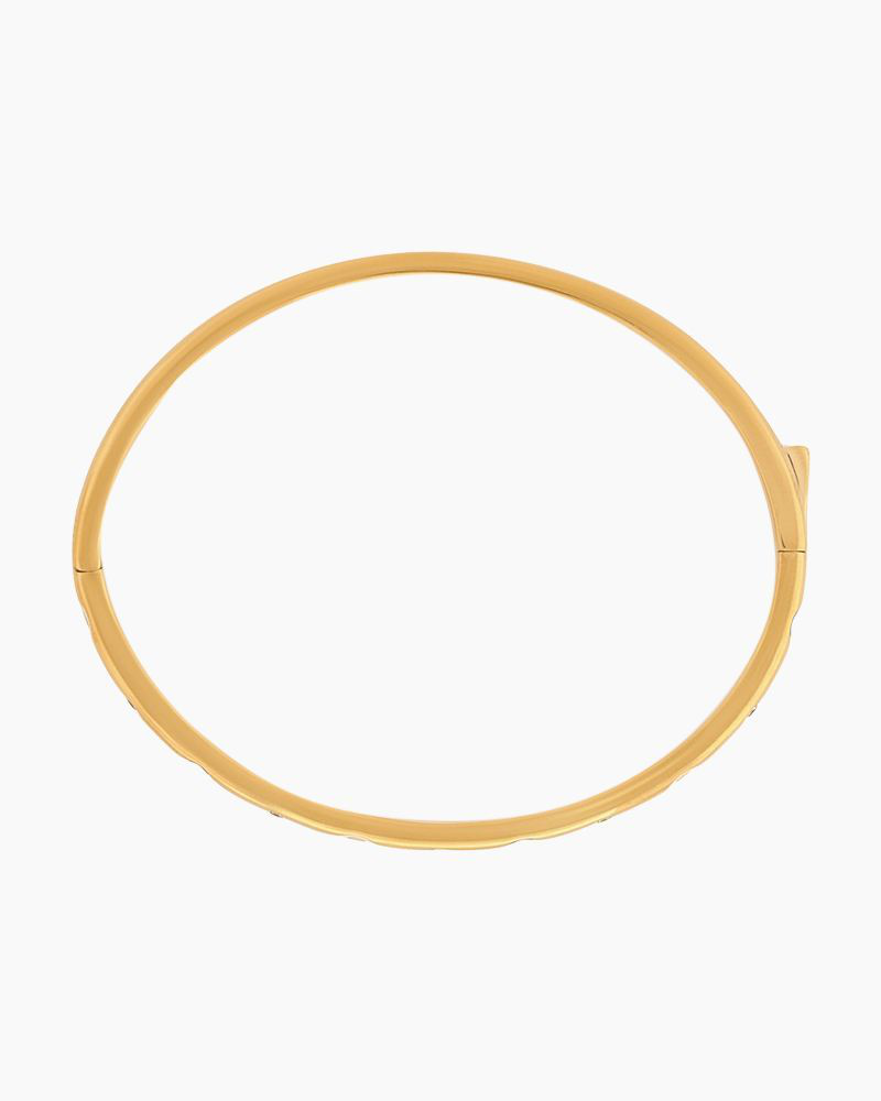Unwavering Grace Multi Symbol Cuff Bracelet in Gold | Karma and Luck ...
