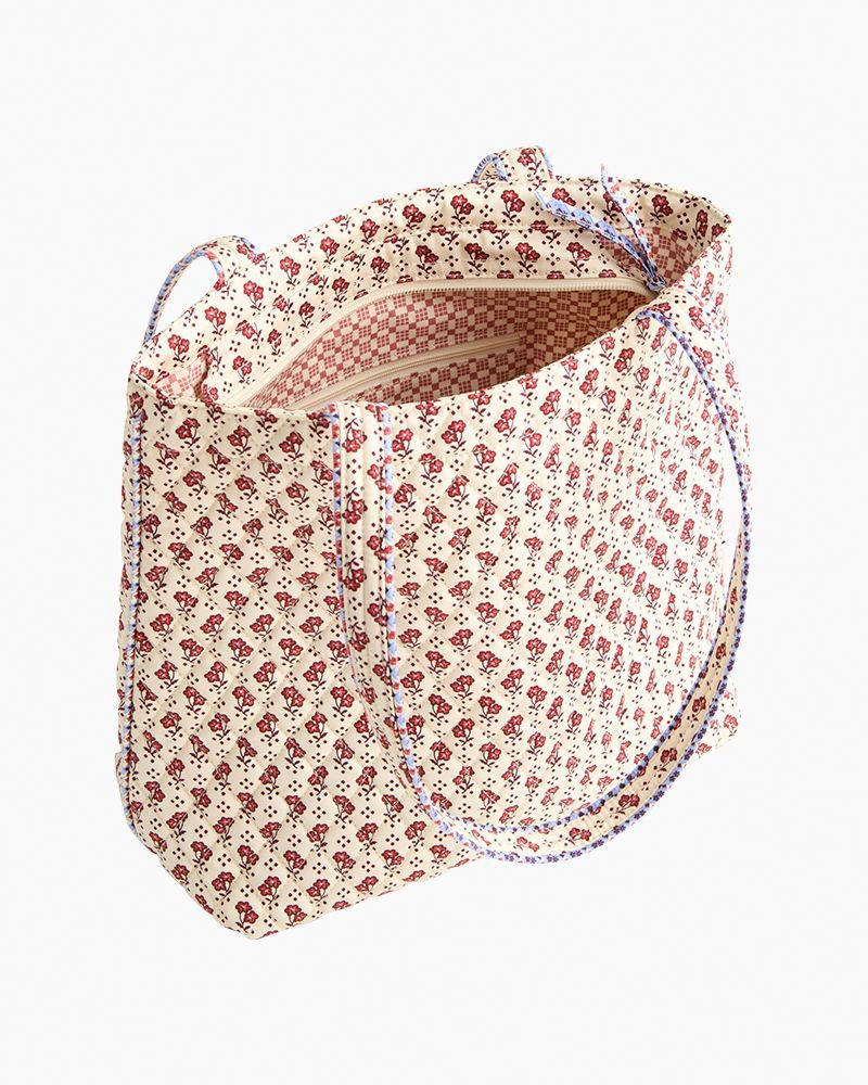 Small Original Zip Tote Bag in Rachel Ditsy | Vera Bradley | The Paper ...