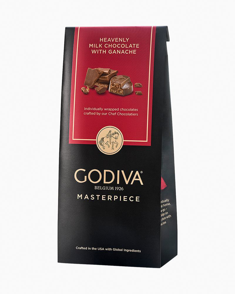 Milk Chocolate Ganache Masterpiece Bag | Godiva Chocolatier | The Paper ...