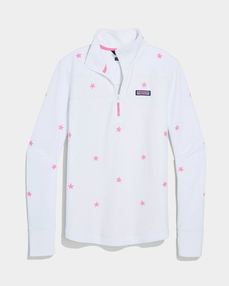 Dreamcloth® Embroidered Shep Shirt® in Starfish White Cap | Vineyard ...