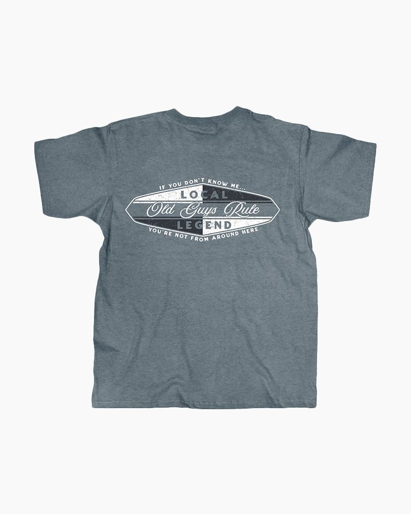Local Legend Men's Tee | Old Guys Rule | The Paper Store