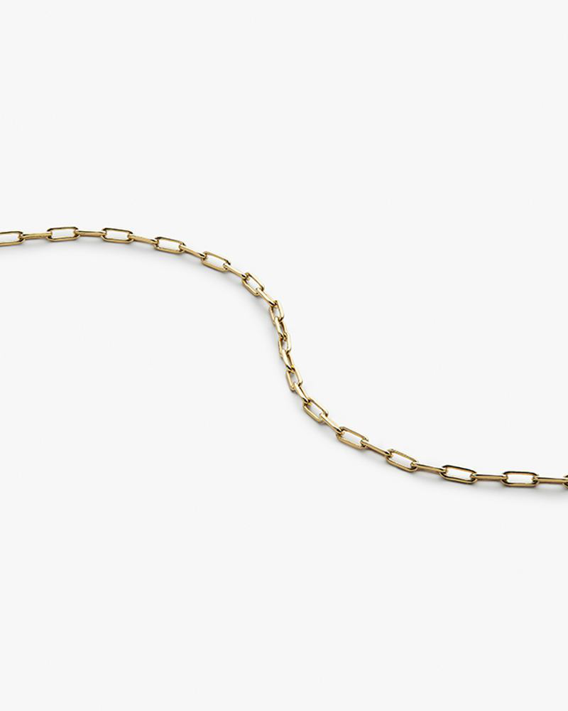 Poetry Slim Link Chain Bracelet in Gold | Ana Luisa | The Paper Store
