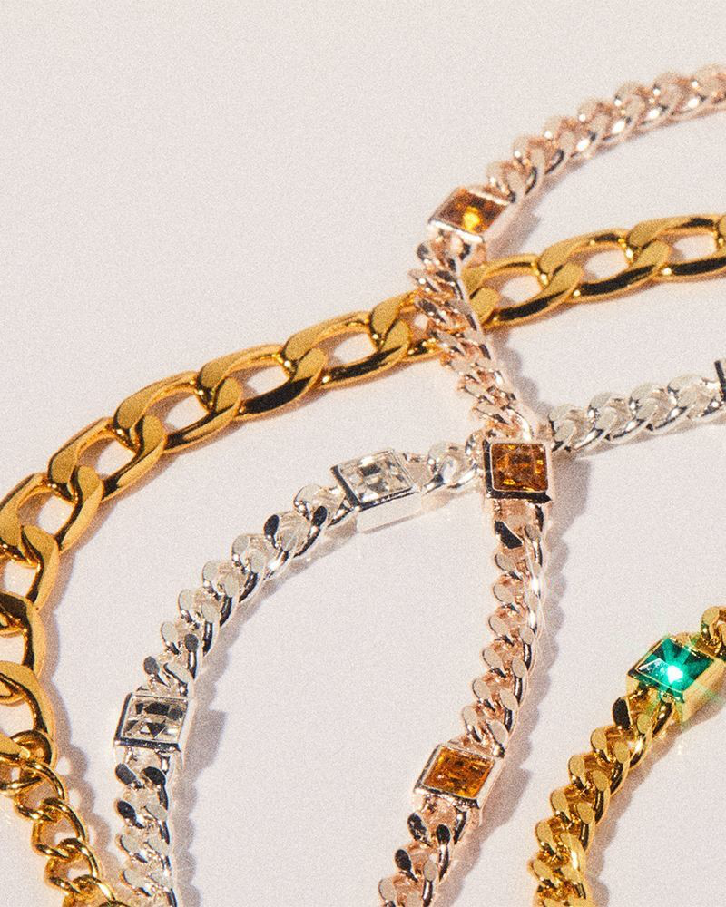Adjustable Flat Curb Chain Bracelet in Gold | ALEX AND ANI | The Paper ...