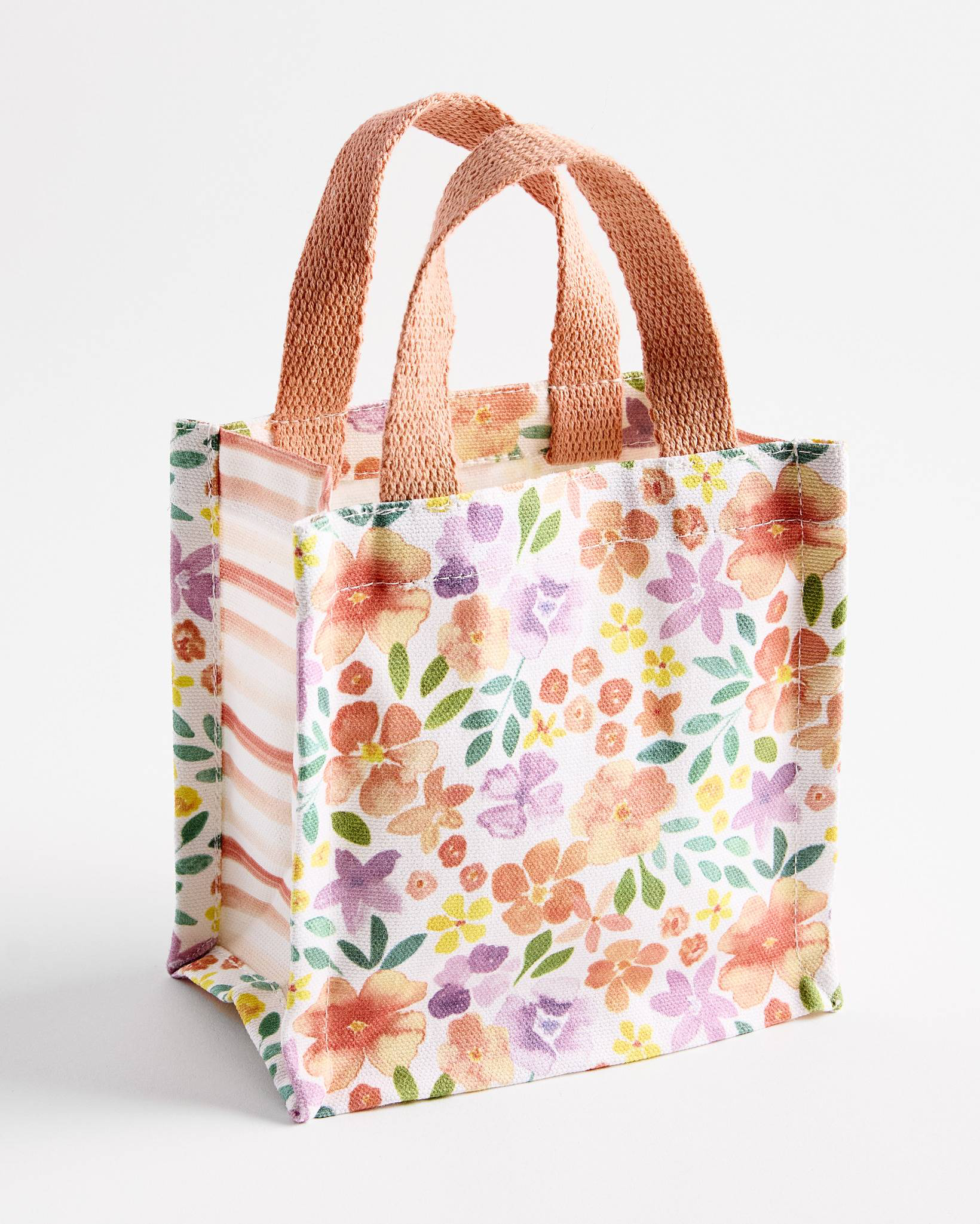 Floral Small Canvas Tote with Tissue Paper | The Paper Store | The ...