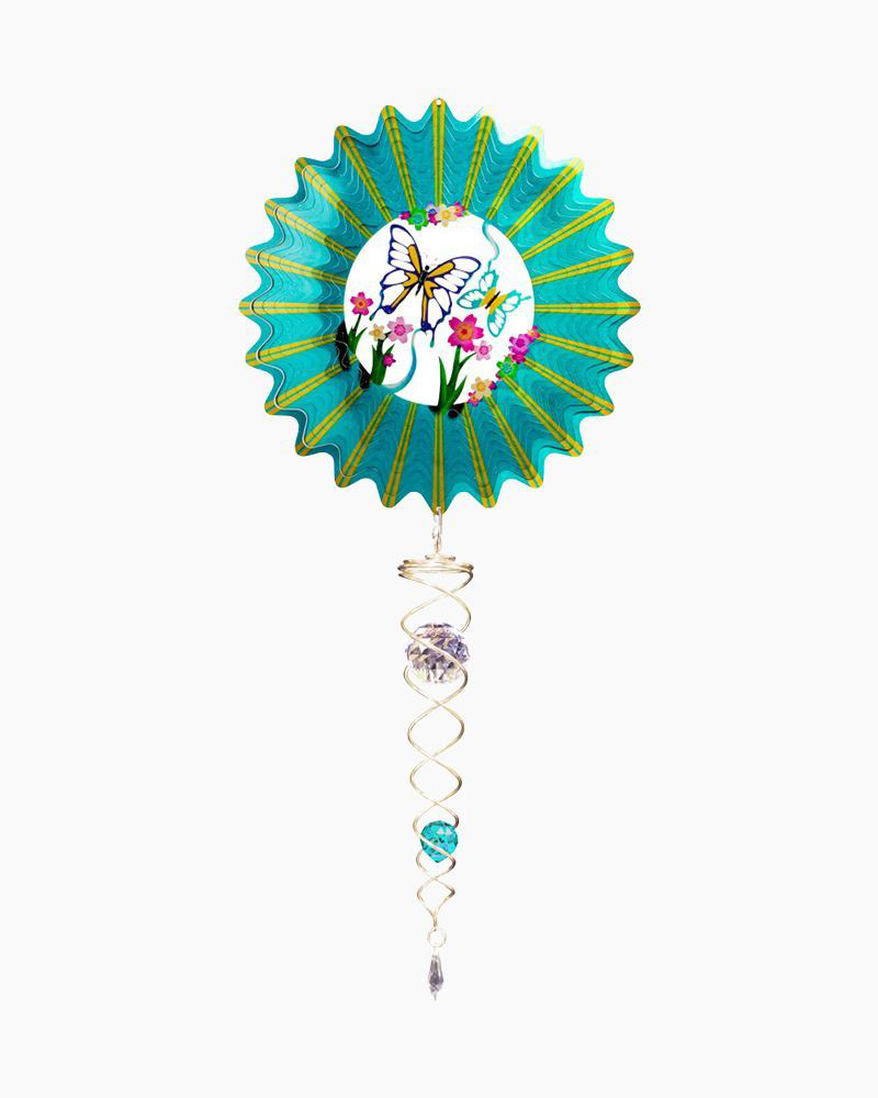 Teal Butterfly 3D Mini Set Spinner | Spinfinity Designs | The Paper Store