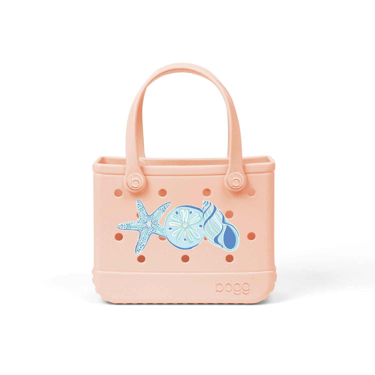 Exclusive Bitty Bogg Bag in Peach with Triple Shells | Bogg Bag | The ...