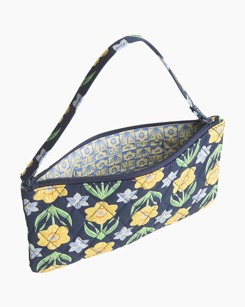 Zip Wristlet in Daffodils | Vera Bradley | The Paper Store