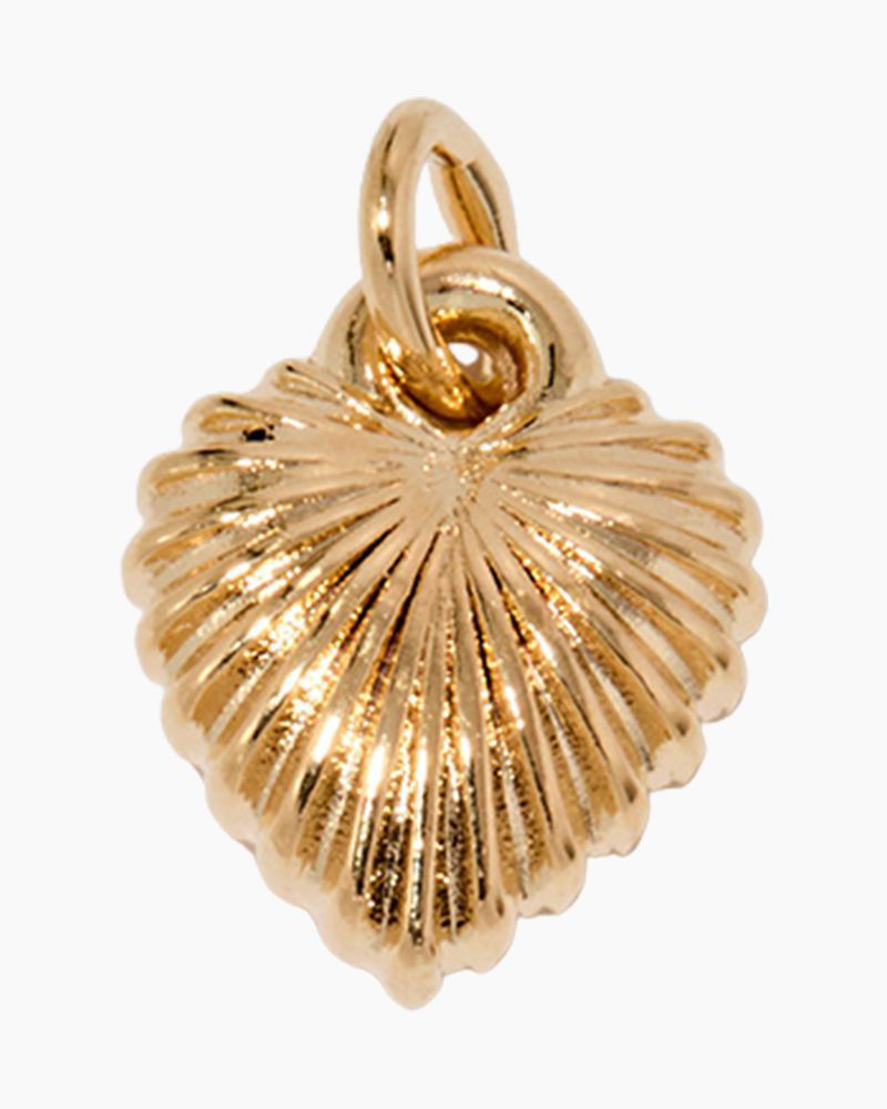 Mini Heart Charm in Gold | &LIVY | The Paper Store